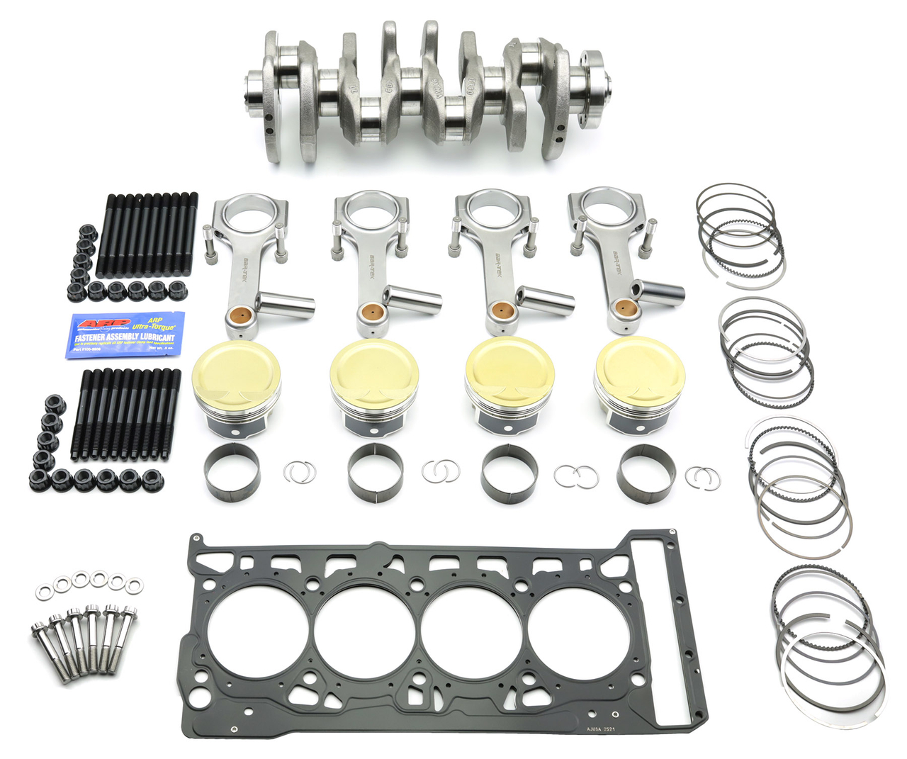 1.8L TSI EA888 Ultimate High Boost Stroker Kit JE & BAR-TEK® ® – QT Parts